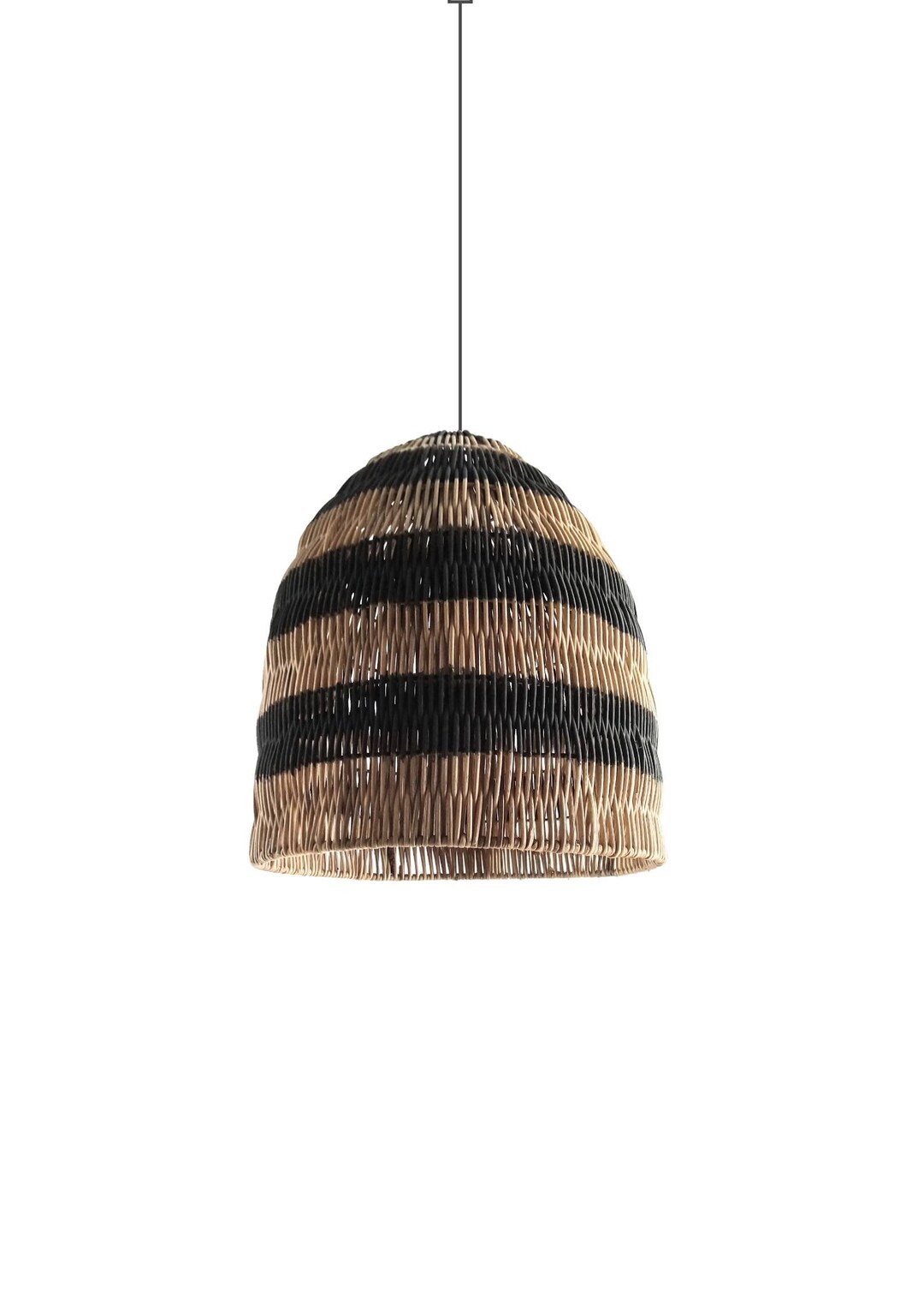 Delray Woven Rattan Chandelier Pendant Light - Etsy