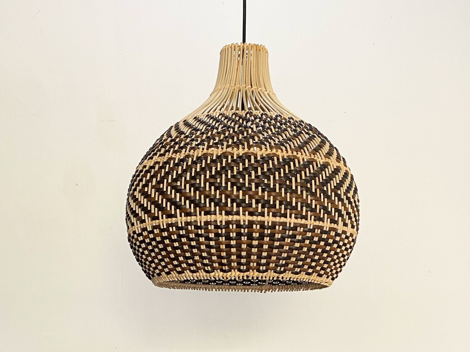 Huntington Beach Rattan Pendant Light Bali Villa Interior - Etsy