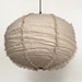 Ecru Linen Cloud Fringe Lantern Lamp Shades - Etsy