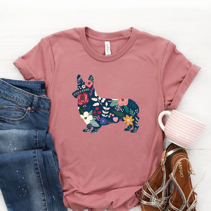 Corgi Shirt - Etsy
