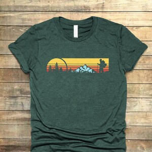Hiking Shirt Camping T-shirt Adventure Gift Mountain Hiker Travel Shirt ...