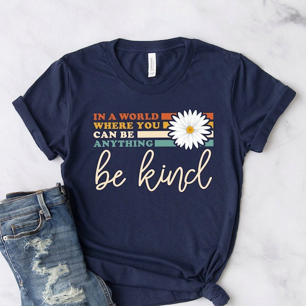 Be Kind Tshirt - Etsy