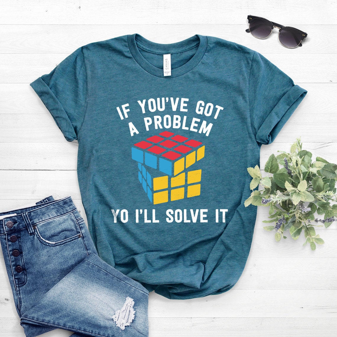 If There's a Problem Yo I'll Solve It Shirt Cube | Etsy
