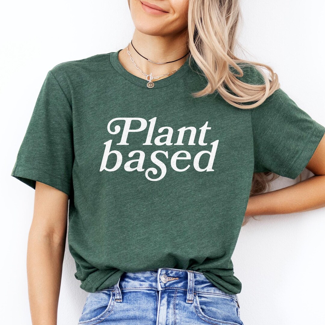 Plant Based Shirt ∙ Vegan Shirt ∙ Vegan Team Herbivore ∙ Vegan ∙ ...