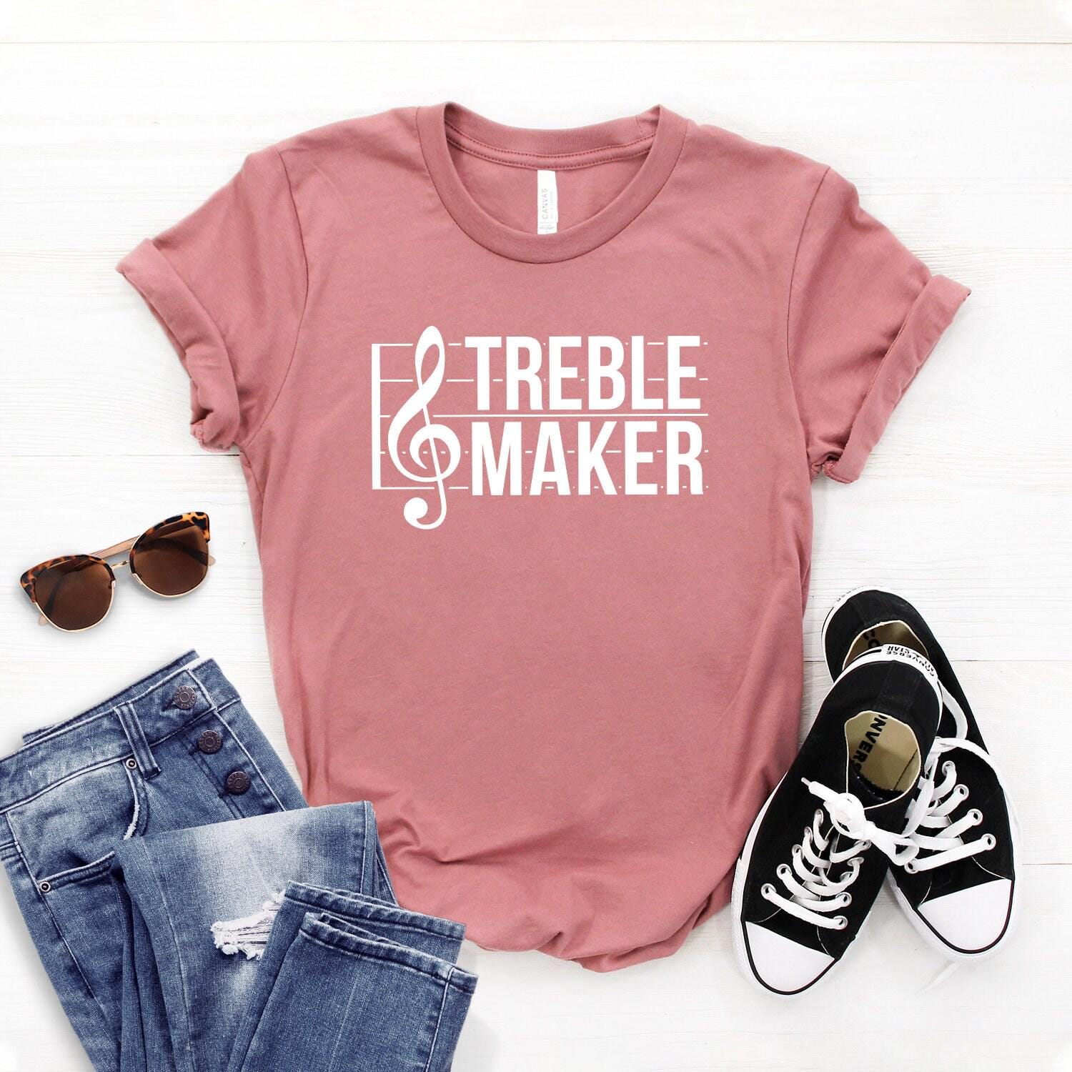 Musician Gift ∙ Piano Shirt ∙ Treble Maker Shirt ∙ Music Teacher Gift ∙ ...