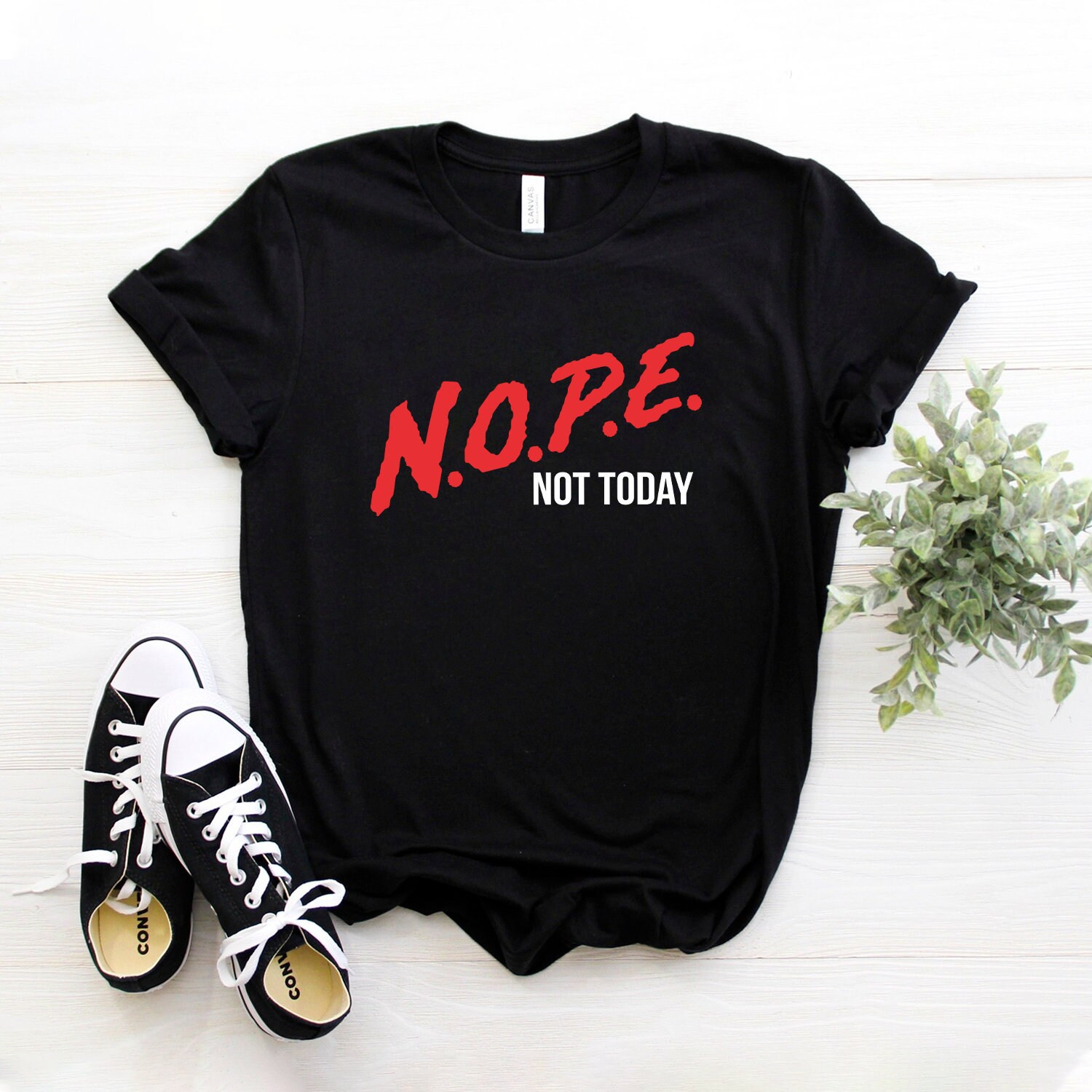 Nope Not Today Shirt Populaire Shirts Procrastinator Shirt Etsy