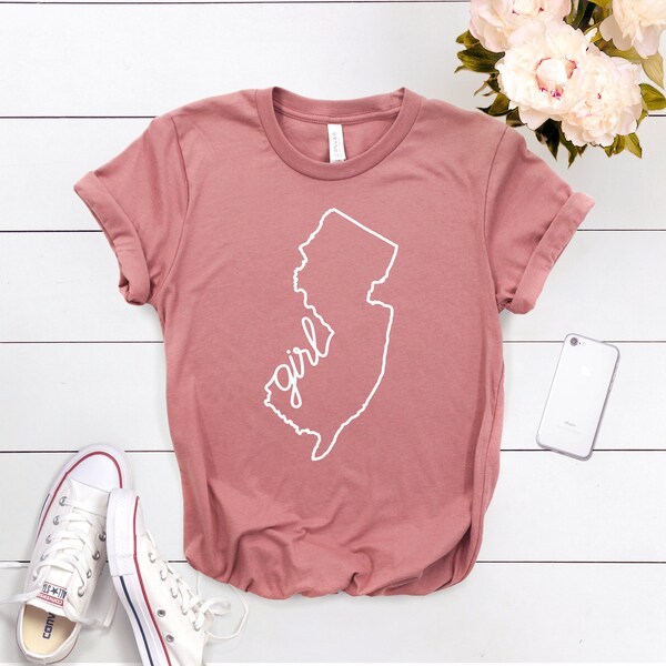 New Jersey T Shirt - Etsy