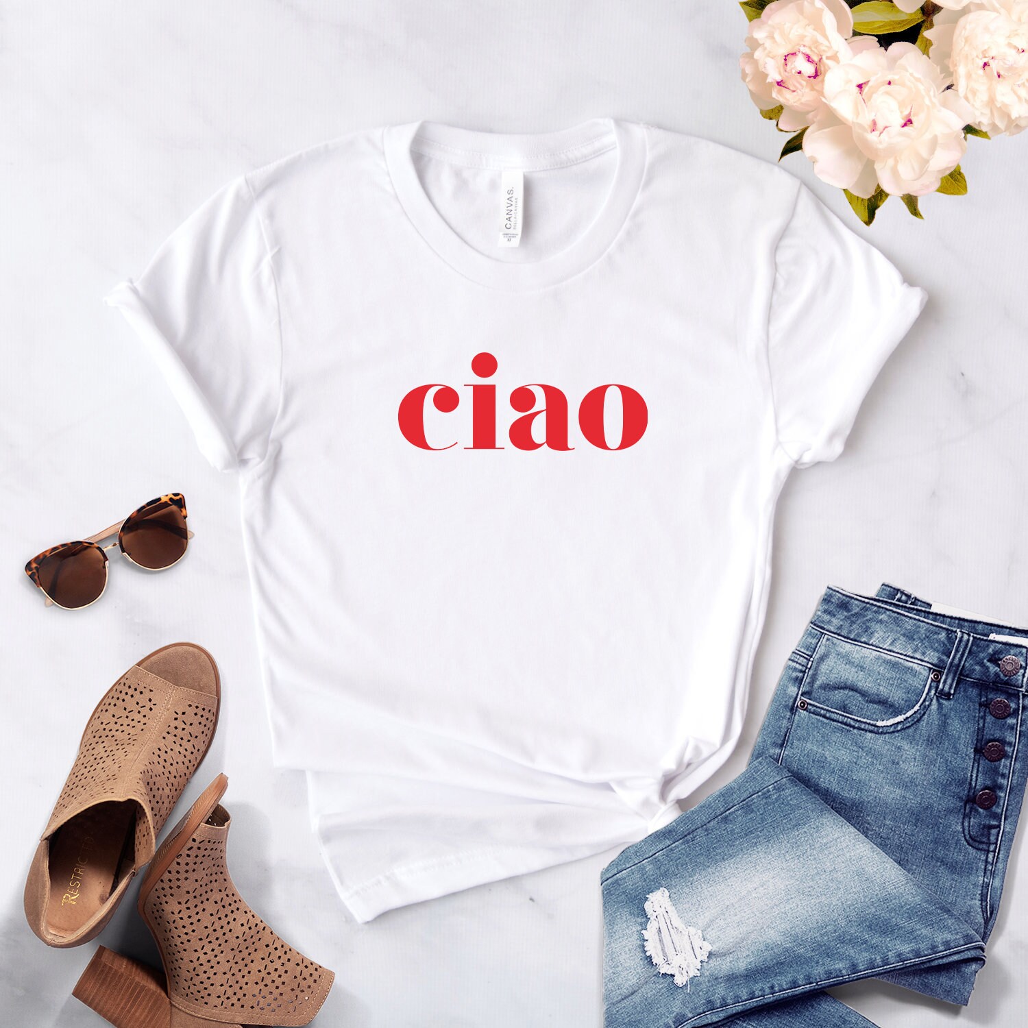 Ciao Ciao Shirt Hello Italy Shirt Ciao T-shirt | Etsy