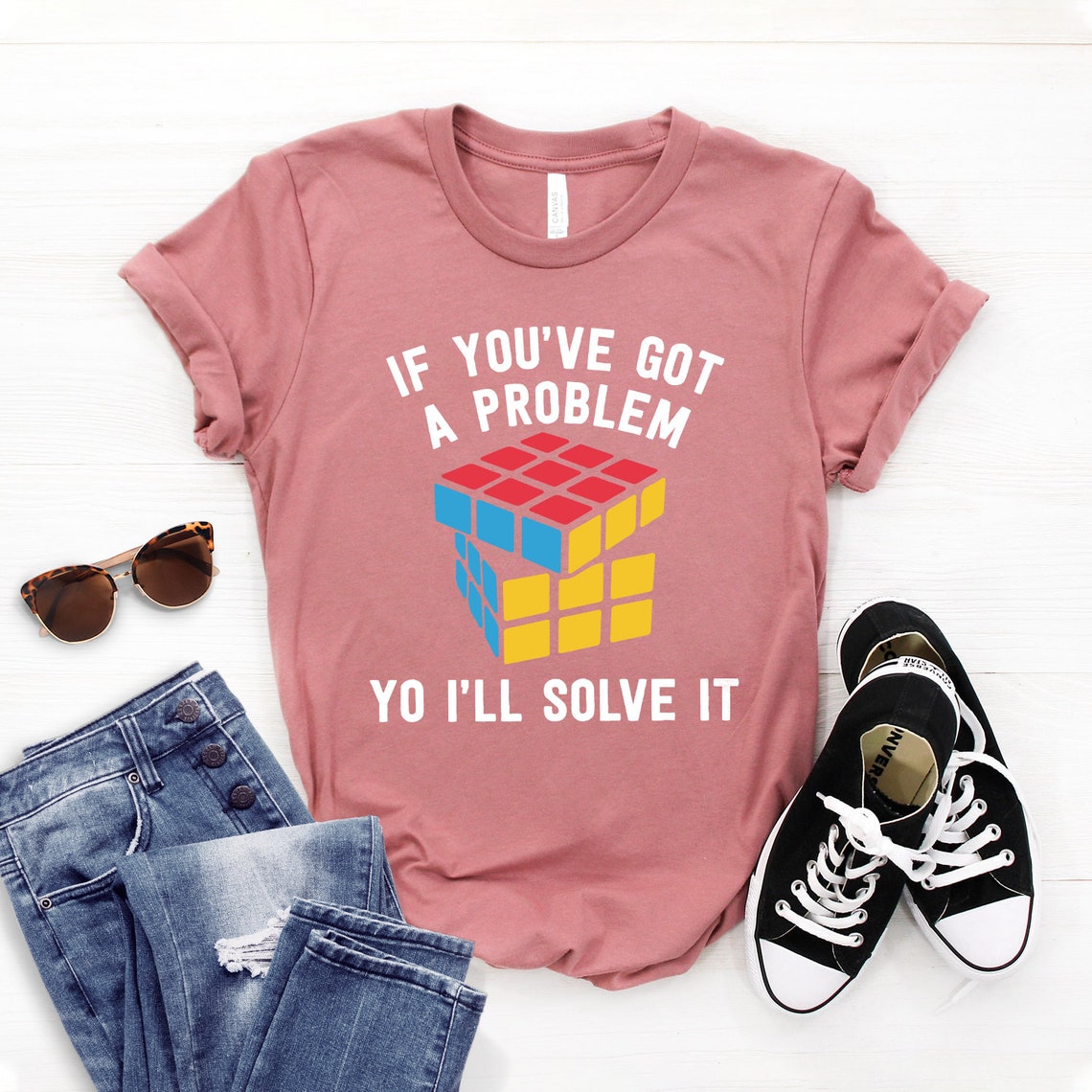If There's a Problem Yo I'll Solve It Shirt Cube | Etsy