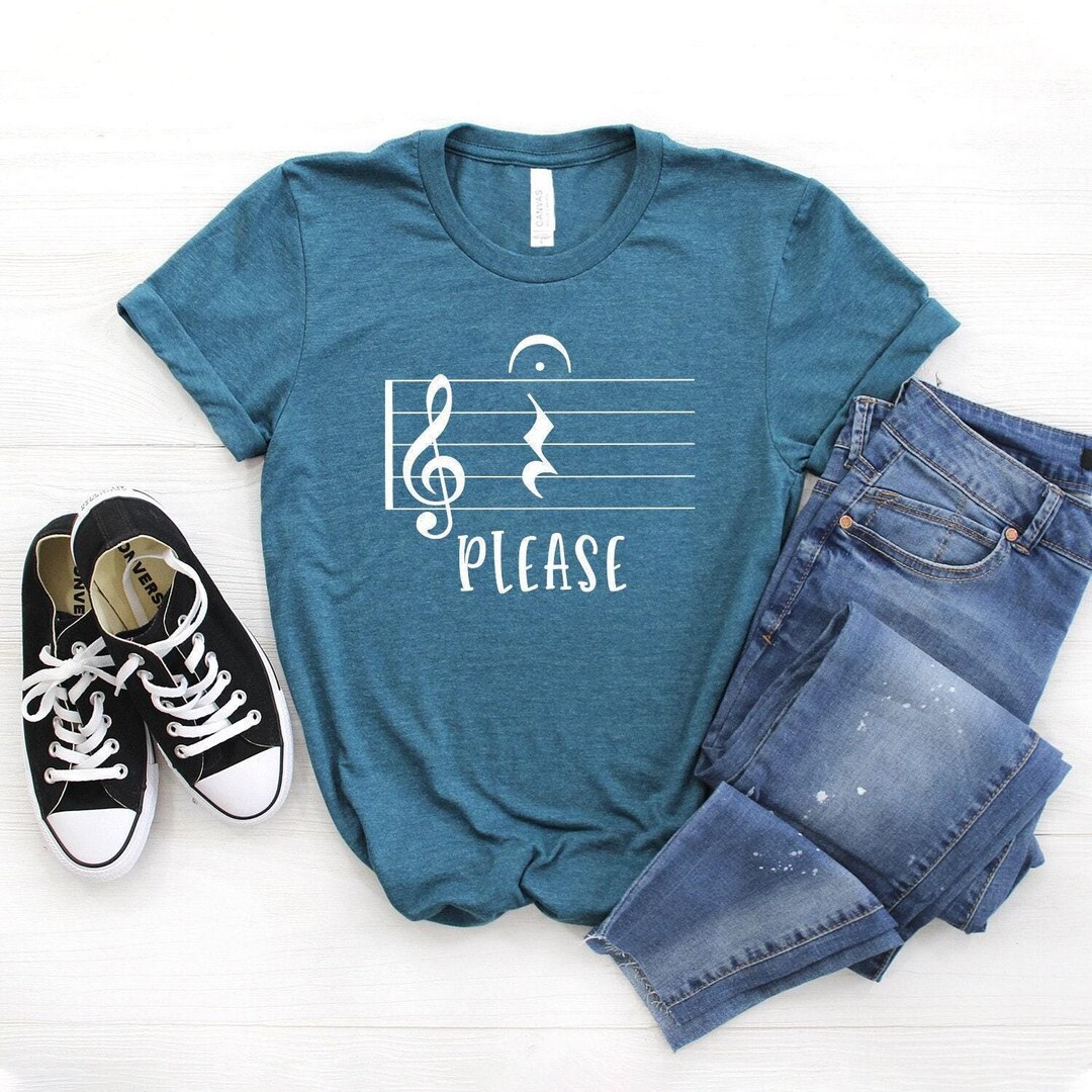 Music Notes Shirt, Softstyle Unisex Tee, Musician Gift - Etsy