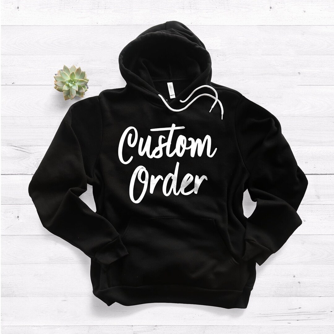 Custom Hoodie Order ∙ Softstyle Unisex Pullover Hoodie - Etsy