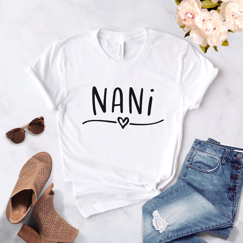 Nani Shirt Best Nani Shirt Nani Gifts Nani Shirts Nana | Etsy