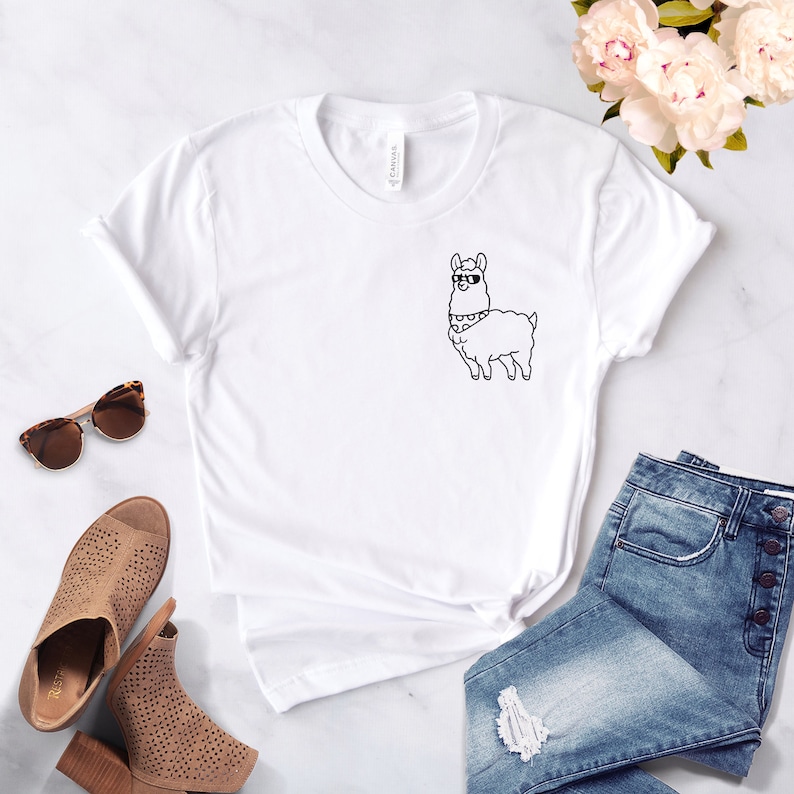 Cute Alpaca Shirt Llama Tshirt Alpaca Lover Gift Alpaca - Etsy