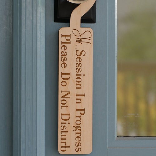 Therapy in Session Please Do Not Disturb Door Hanger Wood - Etsy