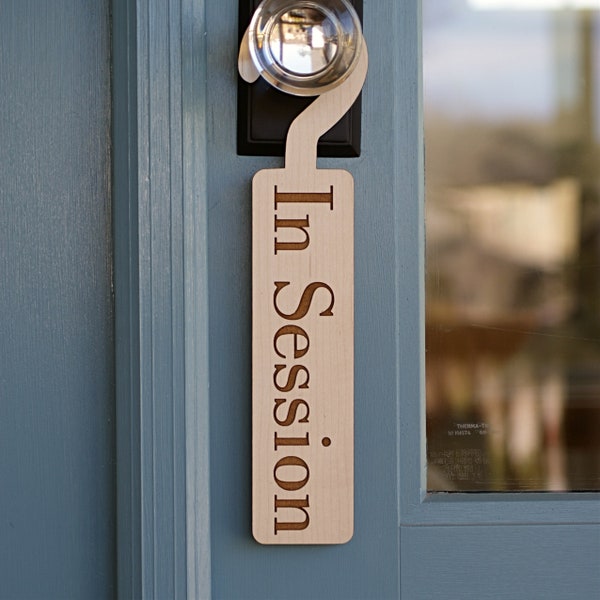 In Session Sign - Etsy