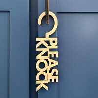 Please Knock - Etsy