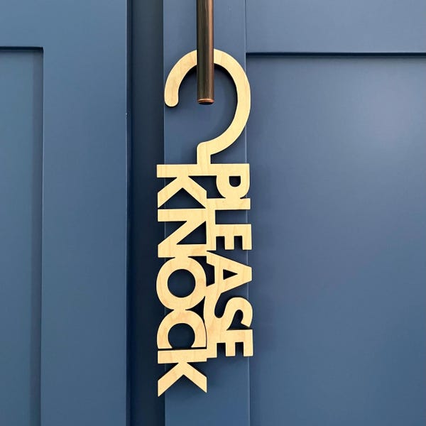 Please Knock - Etsy