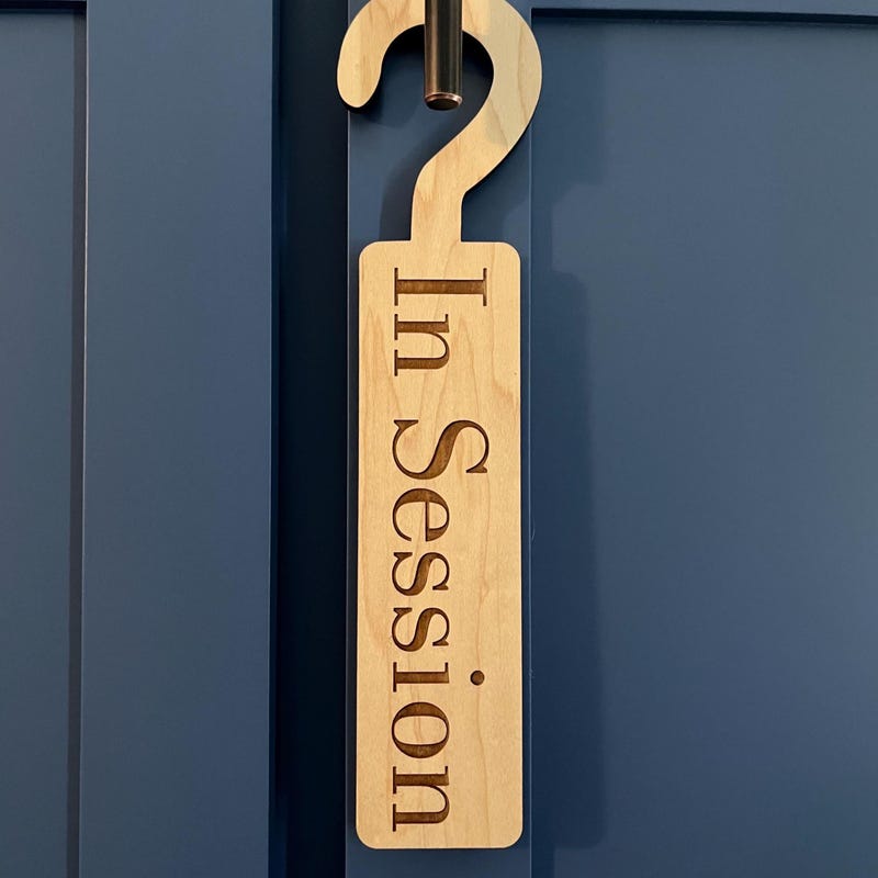 In Session Sign - Etsy