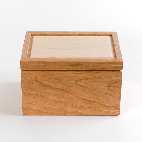 Cherry Wood Box - Etsy