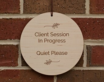 In Session Sign - Etsy