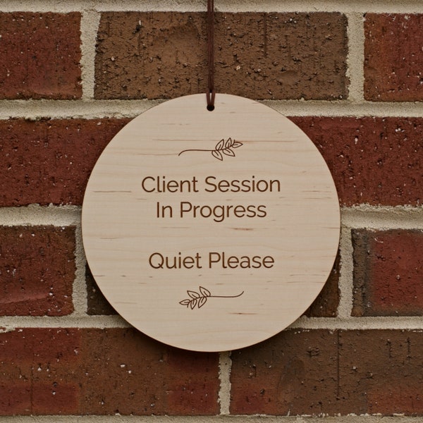 In Session Sign - Etsy