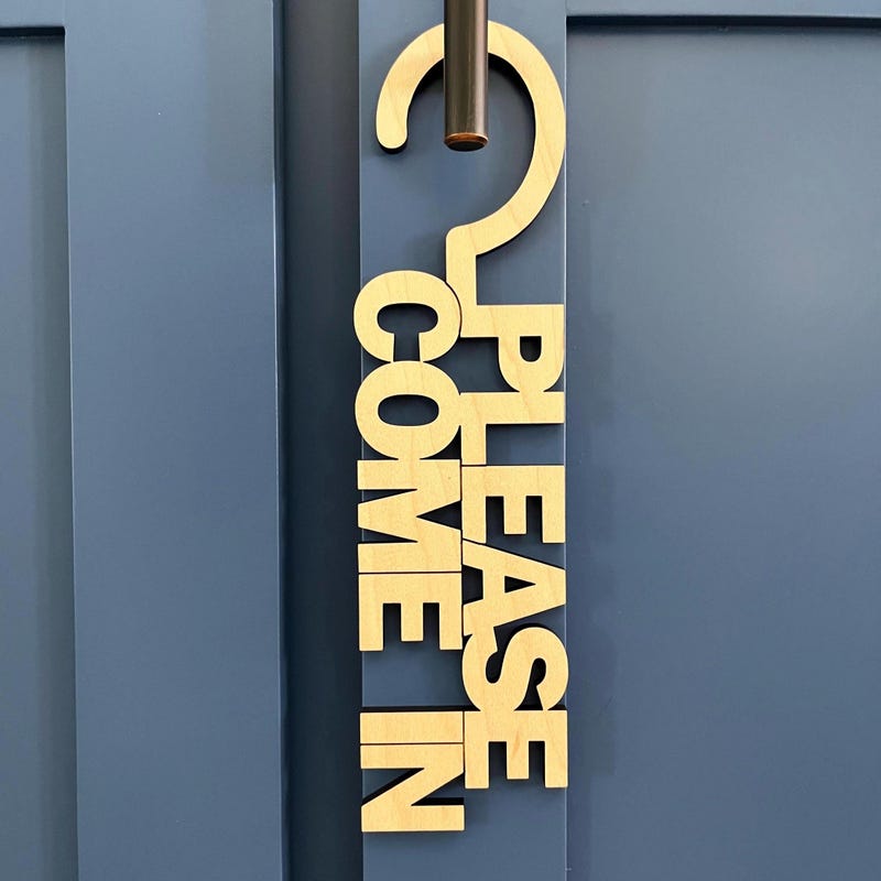 Please Come In - Etsy