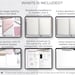 Undated Digital Planner, Realistic Digital Bullet Journal, Planner for ...