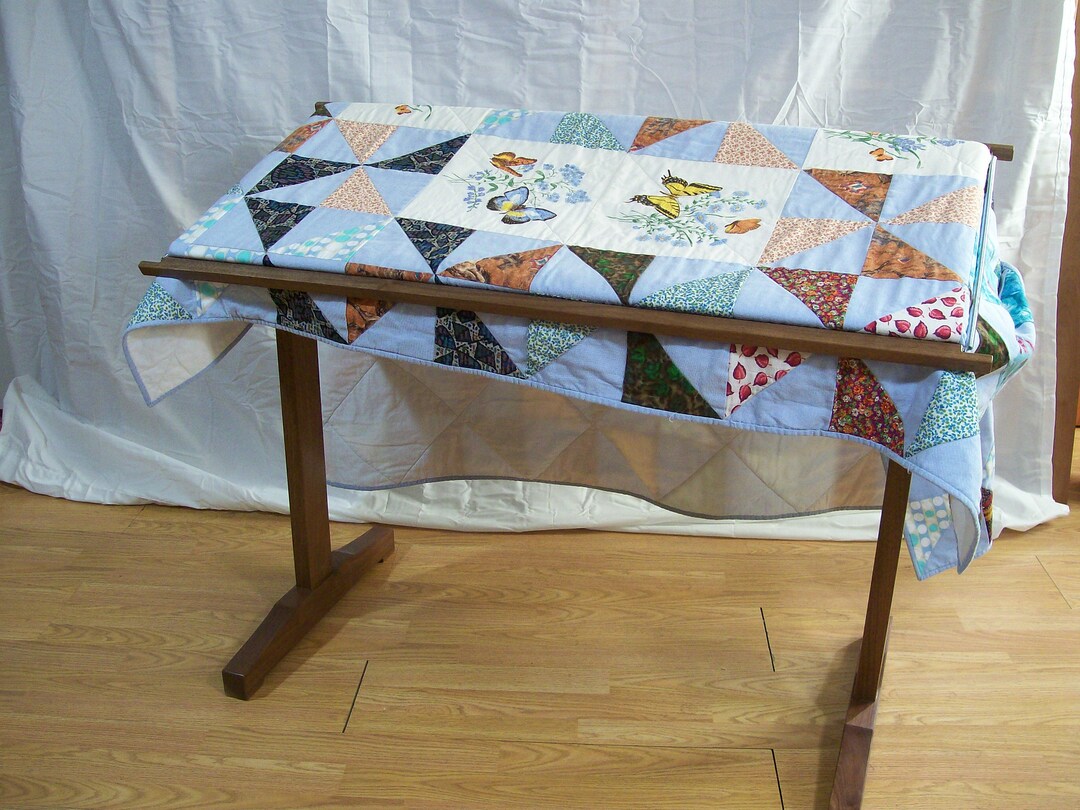 Walnut Quilting Frame - Etsy
