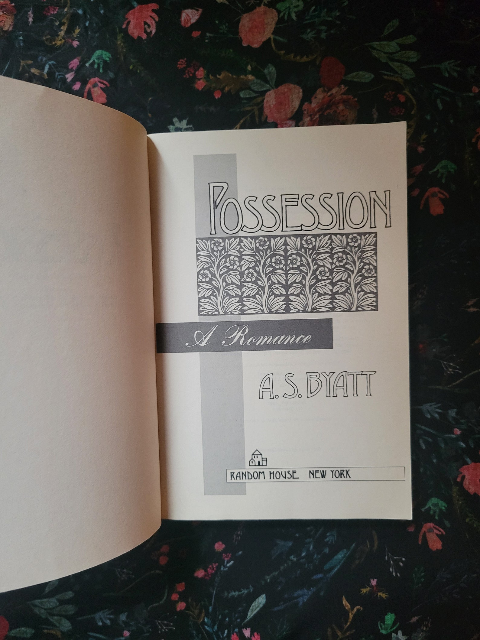 Possession by A.S. Byatt, 1990 - Etsy