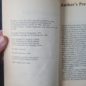Woman at Point Zero by Nawal El Saadawi, 1994 - Etsy