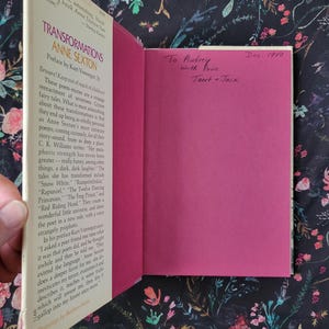 Transformations by Anne Sexton, 1971 - Etsy