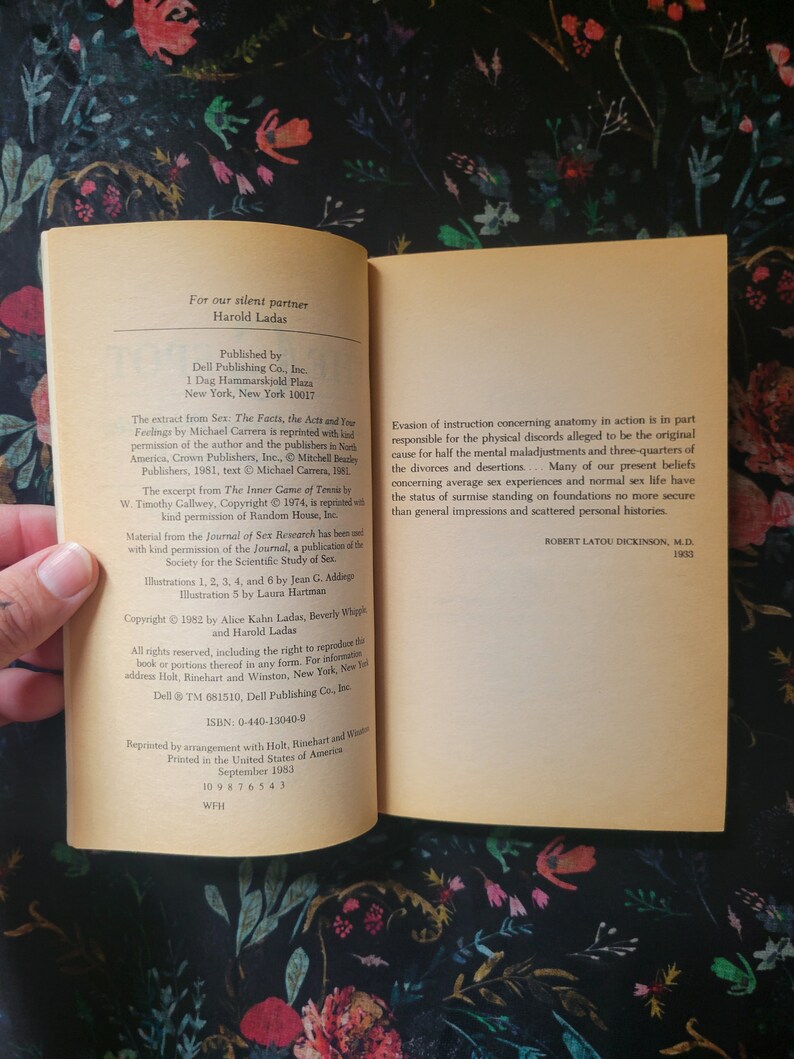 The G Spot and Other Recent Discoveries About Human Sexuality by Alice ...