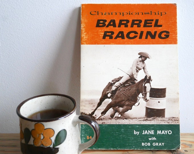 Vintage Barrel Racing Book | Horseback Riding Book | Horse | Country ...