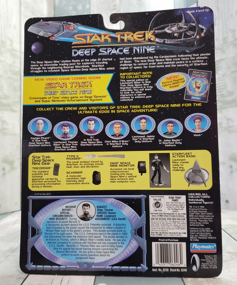 Star Trek Deep Space Nine – Lieutenant Thomas Riker – in Star Trek ...
