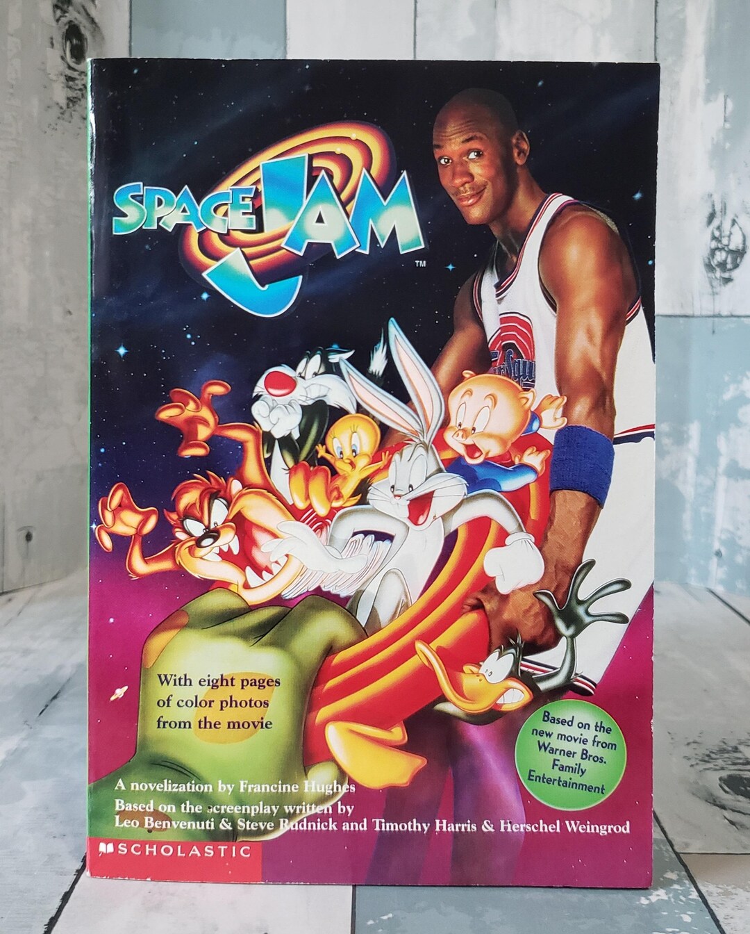 1996 SPACE JAM – Scholastic – Novelization Featuring Michael Jordan ...