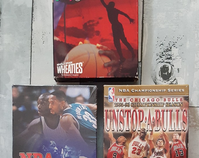 Three VHS Tapes – Michael Jordan’s Playground, Unstop-a-bulls the 1995 ...