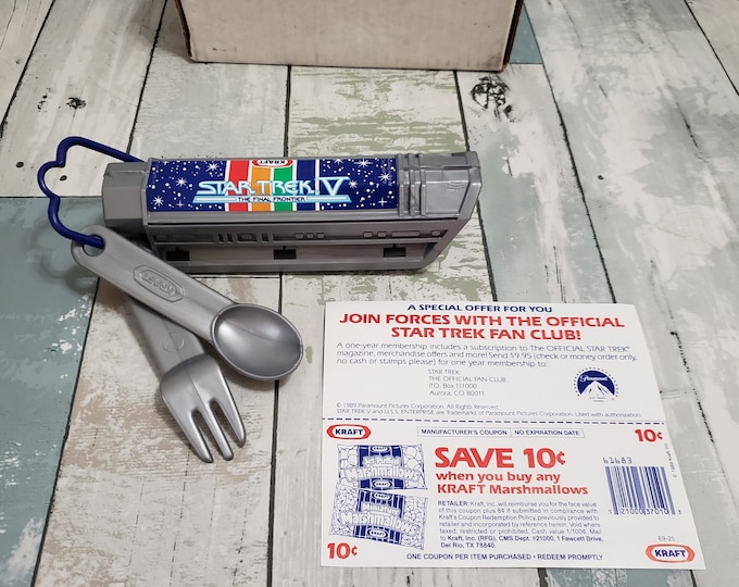 Star Trek V – the Final Frontier – Kraft Marshmallow Dispenser - 1989 ...