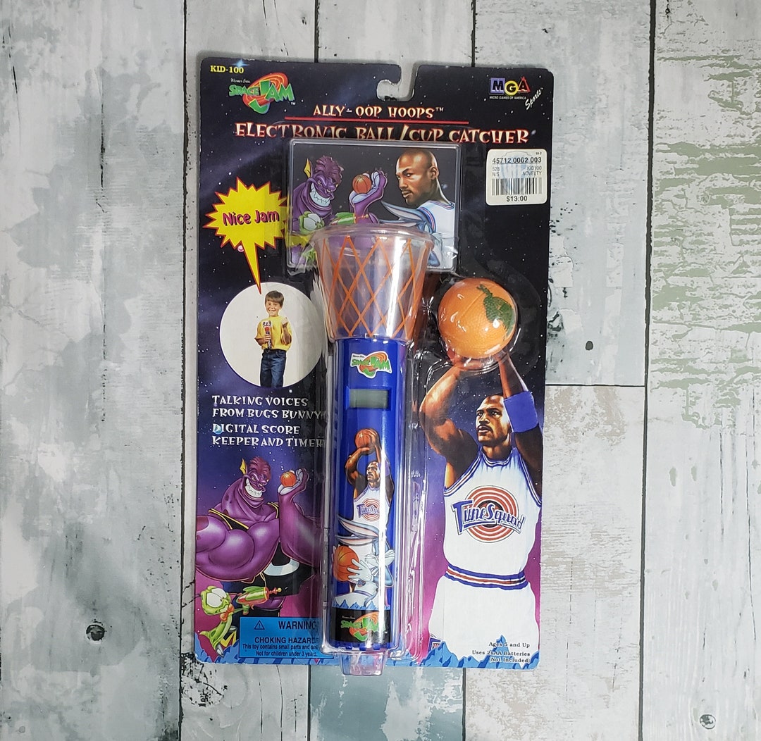 Michael Jordan - Space Jam – Ally-oop Hoops Electronic Ball/cup ...