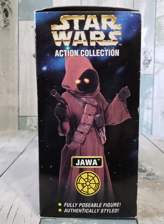Vintage Star Wars Action Collection Jawa 1997 Lucasfilm Ltd Hasbro Inc and Kenner 1 6th Size of 12 inch Scale Figure Etsy