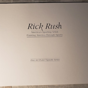 Michael Jordan and Magic Johnson – America’s Sports Artist Rick Rush ...