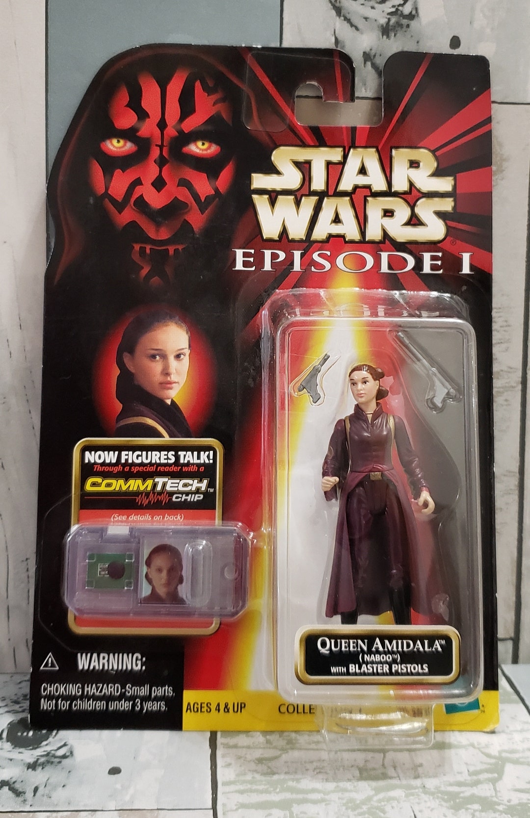 Star Wars Episode I Queen Amidala naboo With Blaster Pistols Collection ...