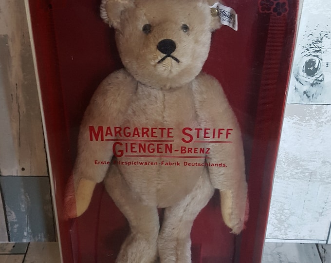 1983 Steiff Teddy Bear – 80th Anniversary Replica of the 1902 Steiff ...