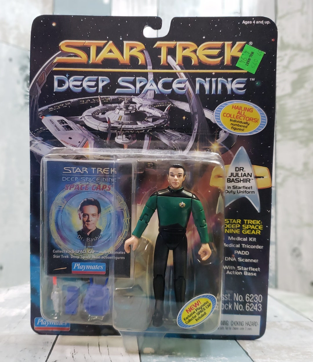 Star Trek Deep Space Nine Dr. Julian Bashir in Starfleet Duty Uniform ...