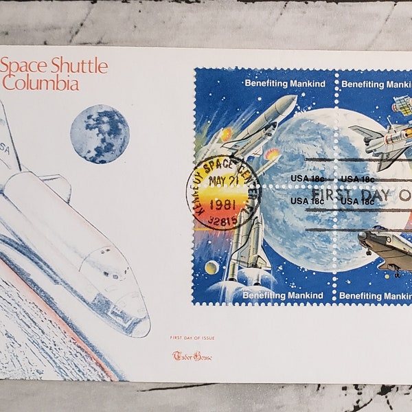 Space First Day Covers - Etsy