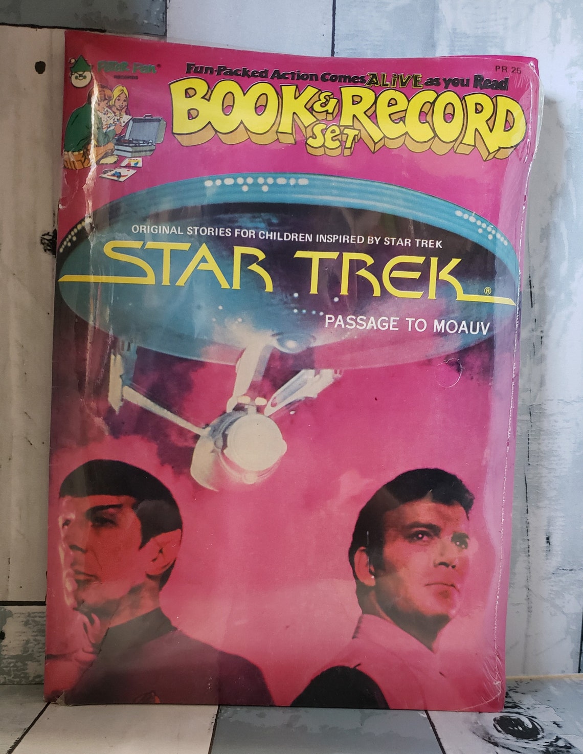 Star Trek Book & Record Set Passage to Moauv – Peter Pan Records 1979 ...