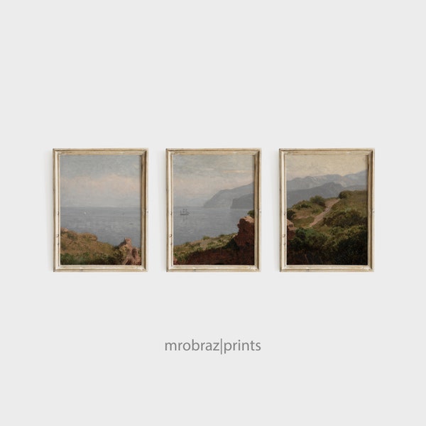 Landscape Triptych - Etsy