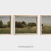 Vintage Triptych Landscape Print Set of 3 Oil Paintings - Etsy