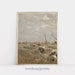 Vintage Triptych Landscape Print Set of 3 Oil Paintings, French ...