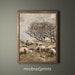 Vintage Triptych Landscape Print Set of 3 Oil Paintings, French ...