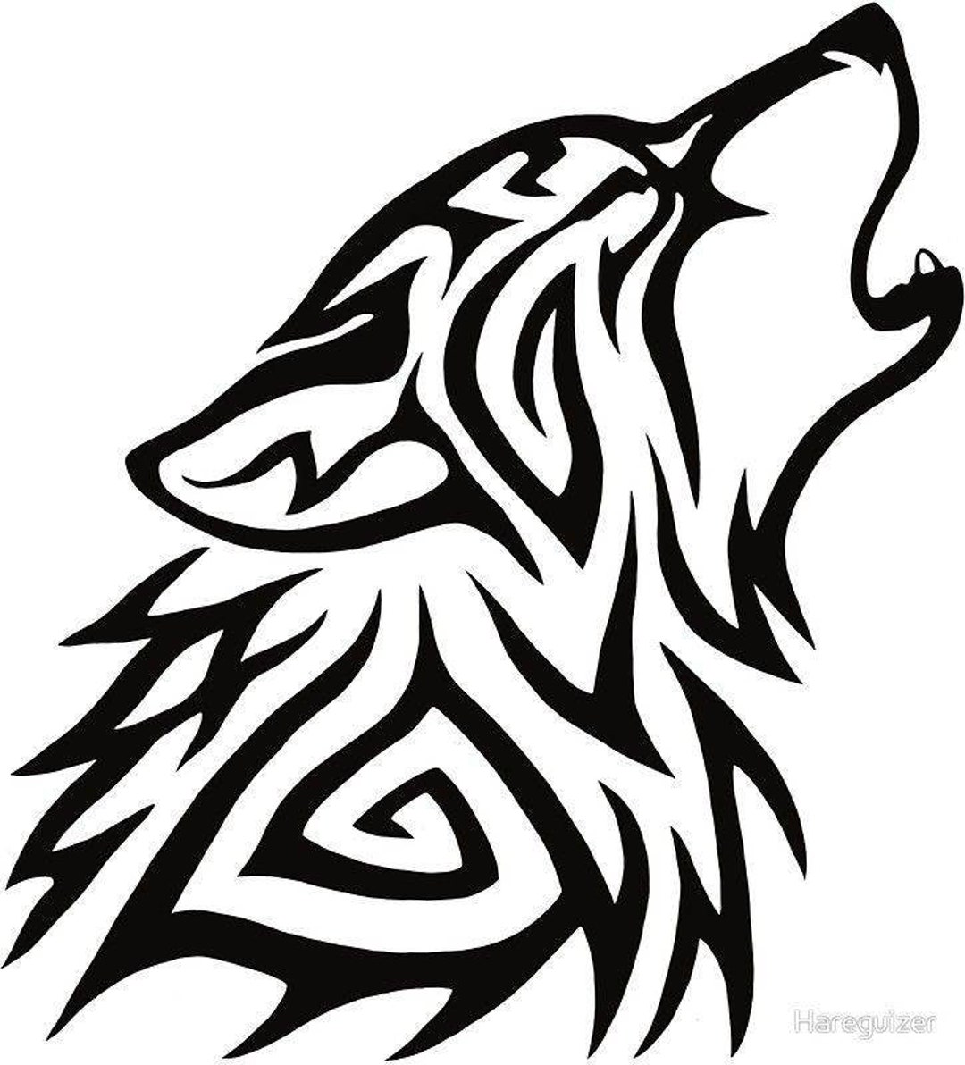 Wolf Vinyl Decal. Truck Decal. Car Decal. Laptop & Tablet Decal. Any ...